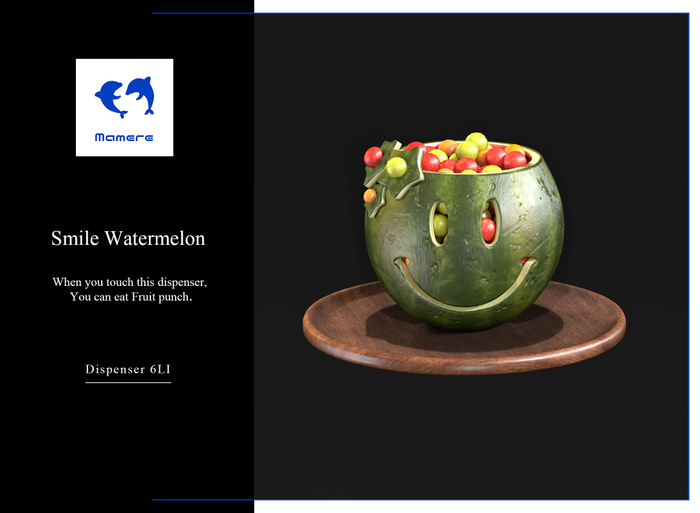 Second Life Marketplace - [Mamere] Smile Watermelon
